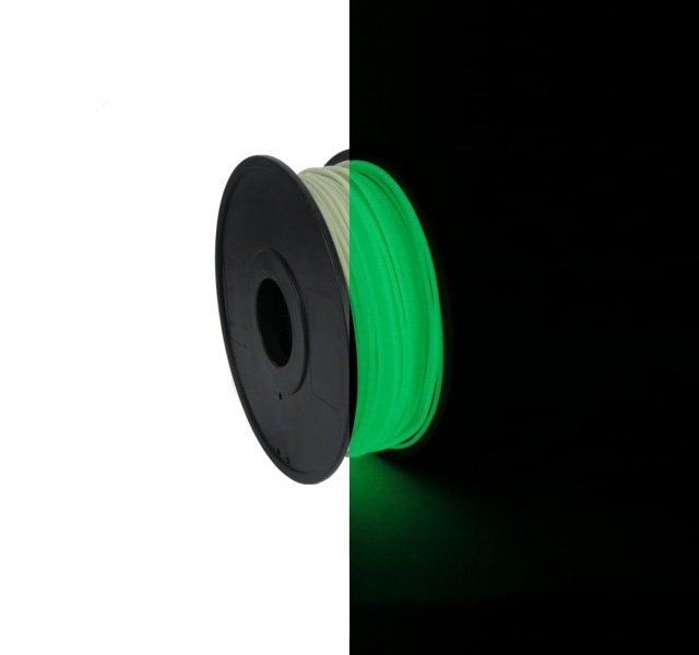 Glow in the Dark PLA Filament for 3D Printing