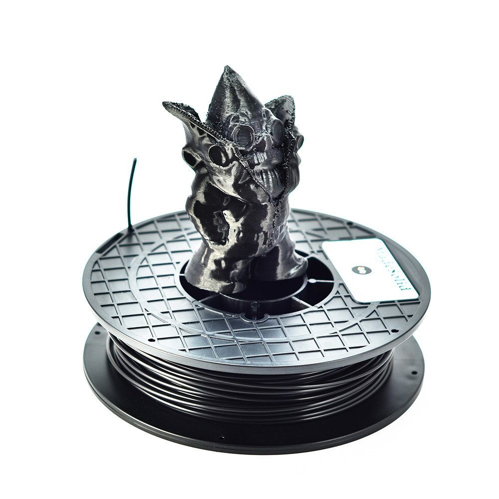 Madesolid Opaque Black PET+ Filament for 3D Printing